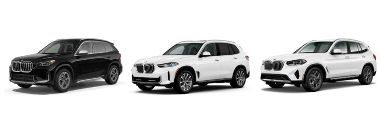 What is the Difference Between the BMW X1, X3, and X5 Models? – Newbold ...